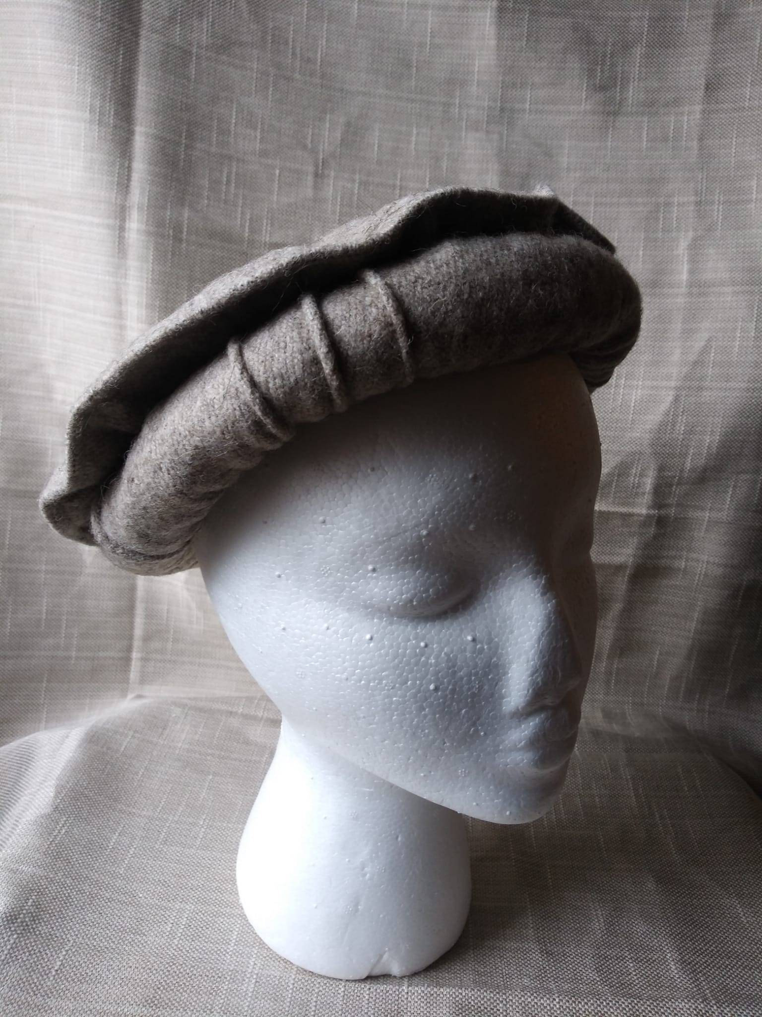 Afghan Pakol Hat off White HANDMADE NATURAL WOOL - Etsy