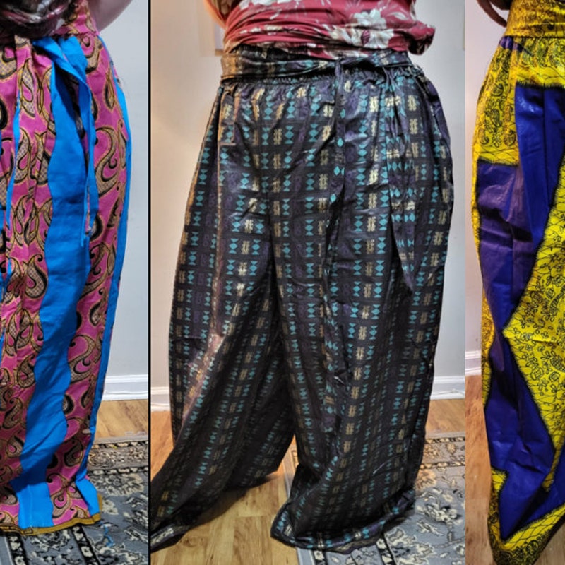 African Print Pants - Etsy