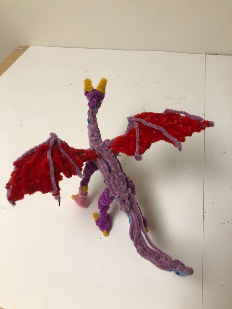 Pipe Cleaner Dragon - Etsy