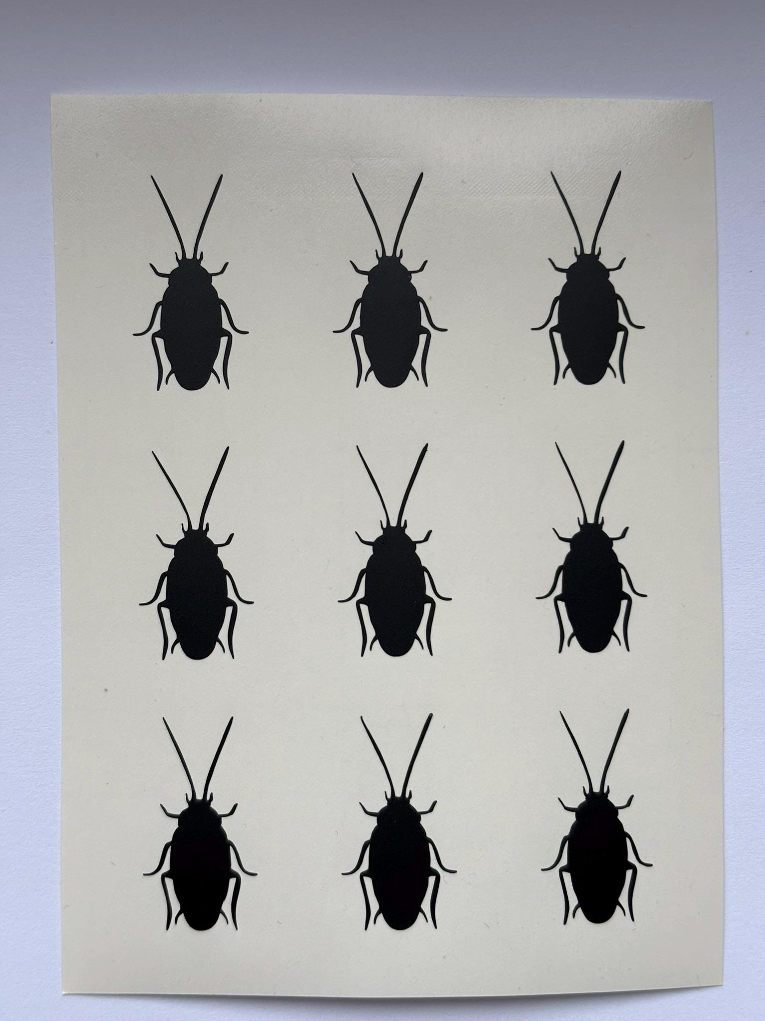 Cockroach Decals, Roach Decals, Prank Decals, Wall Decals, Cockroach ...
