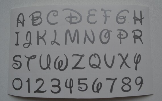 Block Letter Vinyl Alphabet decals Capital letters Home Décor Home ...