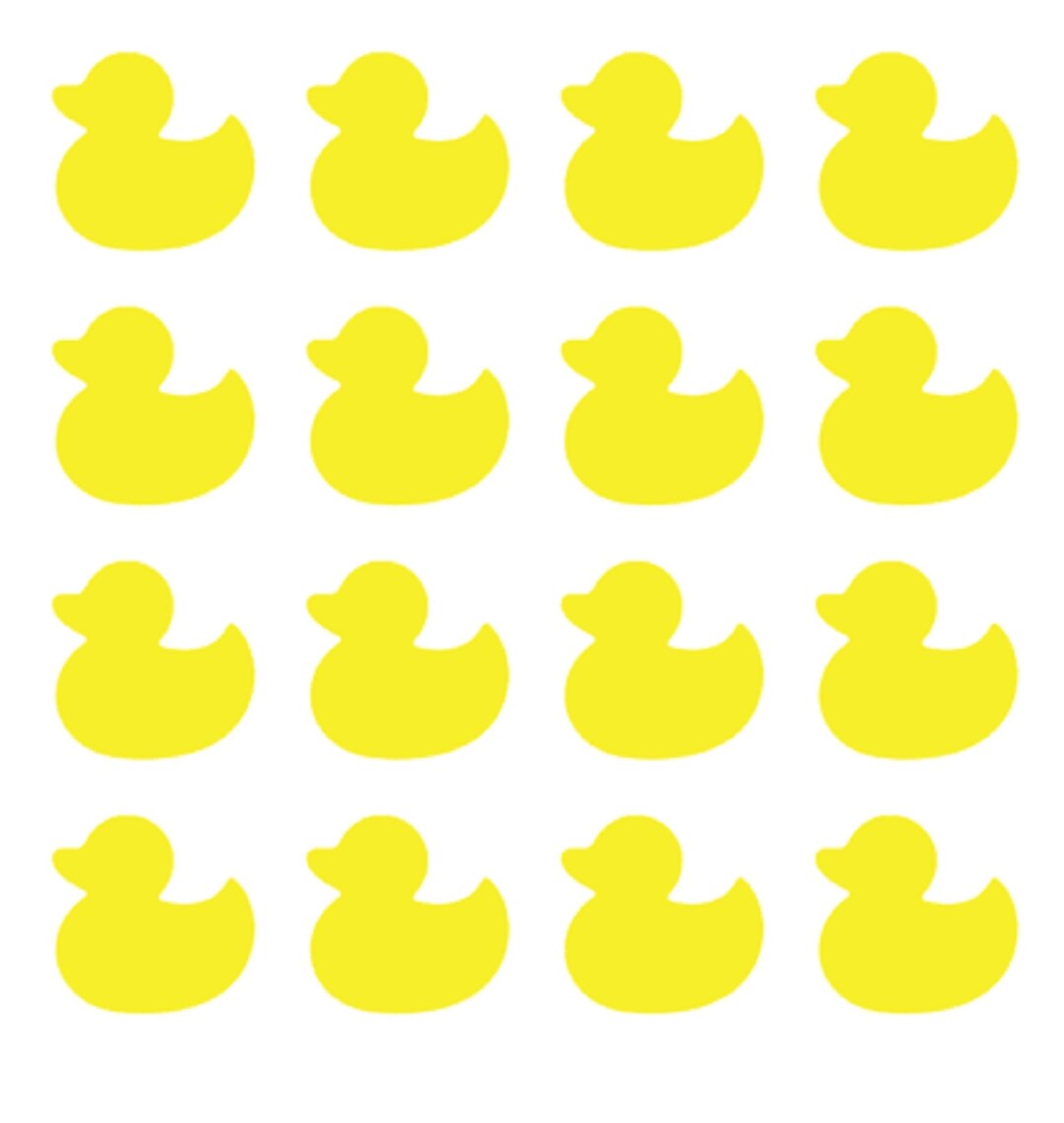 Set of 10 Rubber Duck Decals - Etsy