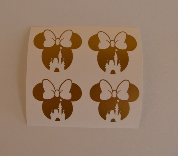 Set of 10 Large Minnie Vinyl Decals Minnie Decals for Party - Etsy