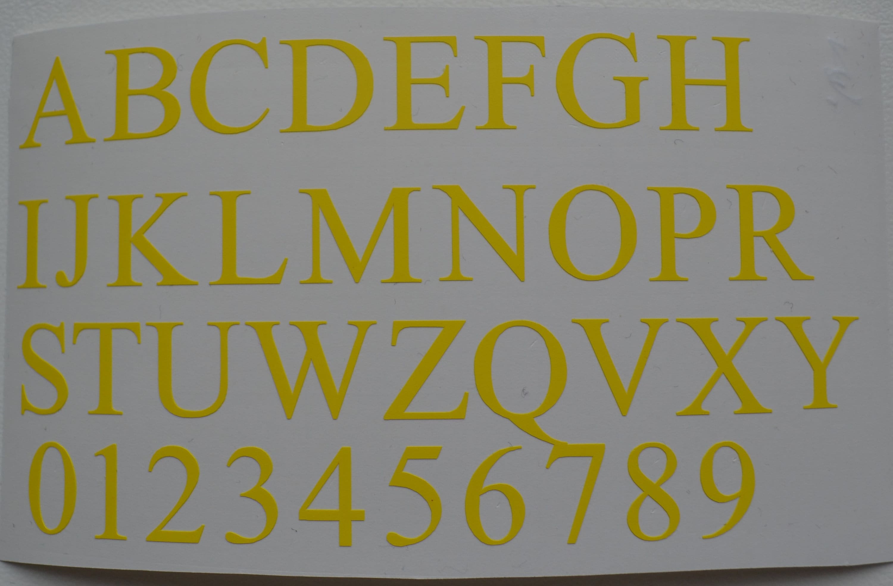 Block Letter Vinyl Alphabet decals Capital letters Home Décor Home ...