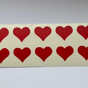 Set of 10 Playing Card Suits Decals - Hearts, Diamonds, Spades, Clubs ...