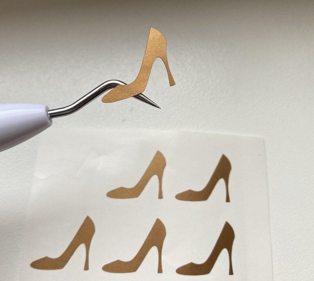 Set of 20 High Heel Vinyl Decals Stickers, Shoe Shopping Stickers, Shoe ...