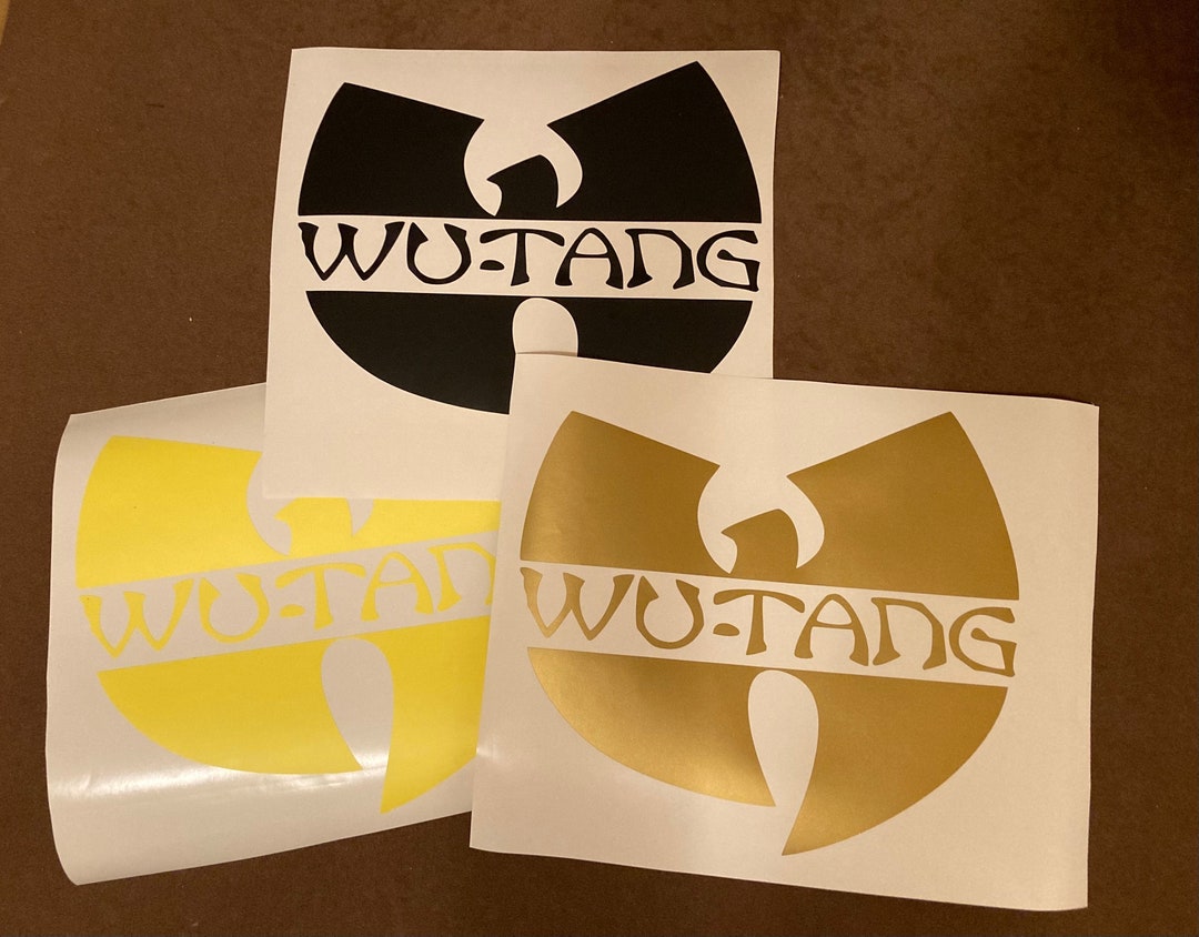 Wu-tang Vinyl Decal, Wu-tang Clan Decal - Etsy