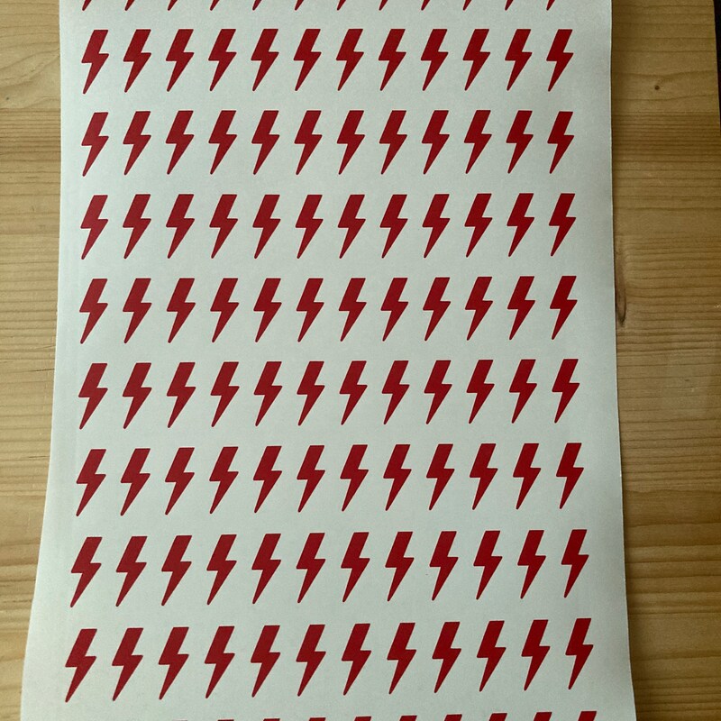 Blue Lightning Bolt - Etsy