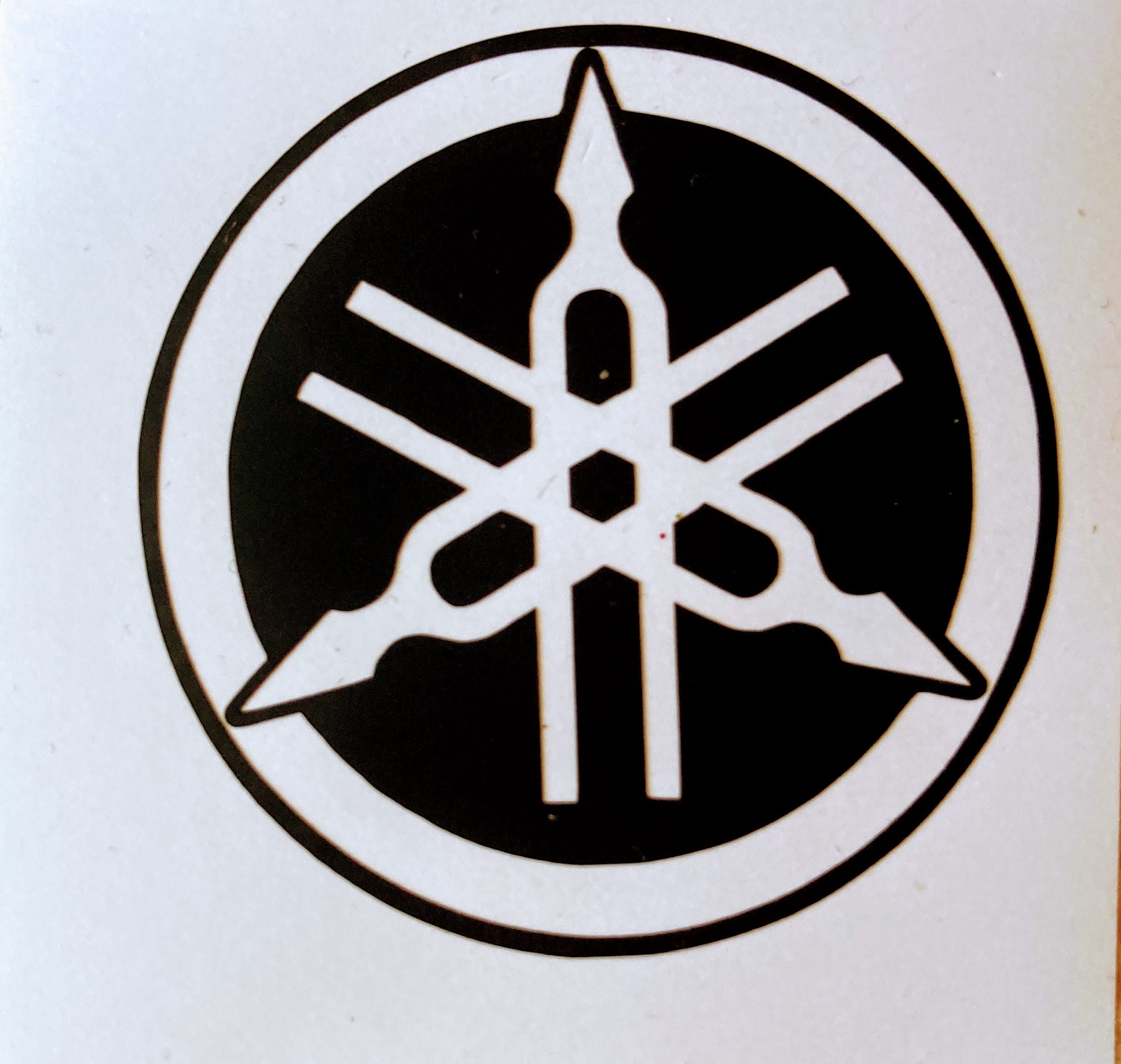 Yamaha Circle Logo Replica Vinyl Decal Car Window Bumper Sticker - Etsy