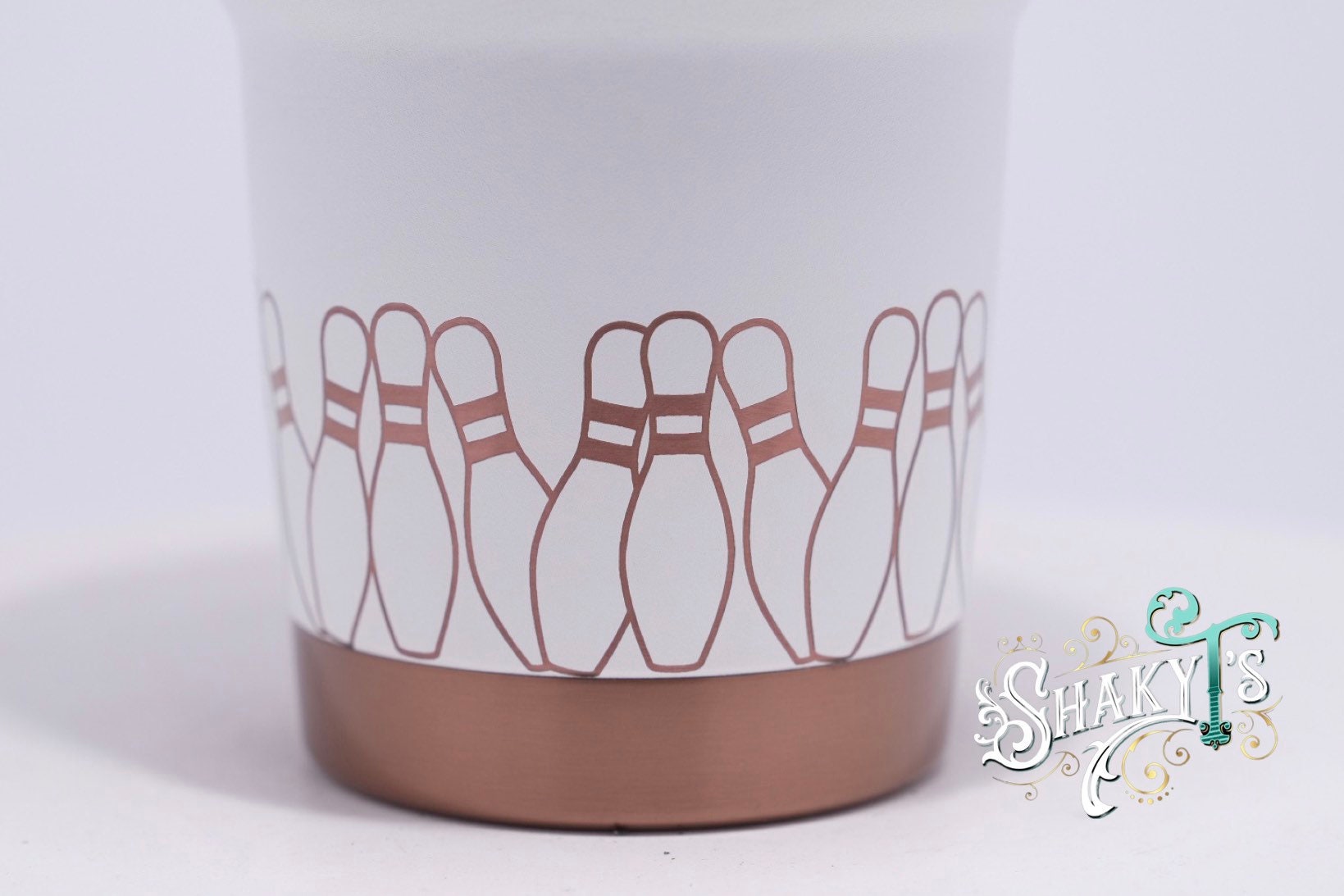 30oz - 360 Bowling Wrap Laser Engraved on a Yeti Tumbler With Magslide ...
