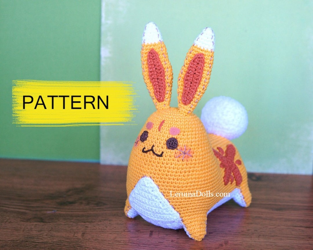 PDF File, Yaoyao Bunny Crochet Pattern, Genshin Impact Crochet Pattern ...