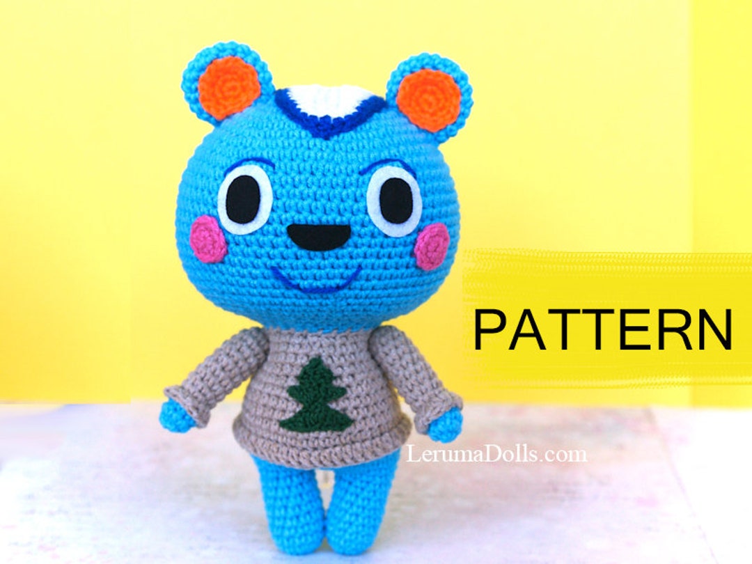 PDF File Crochet Pattern Filbert the Squirrel Animal - Etsy