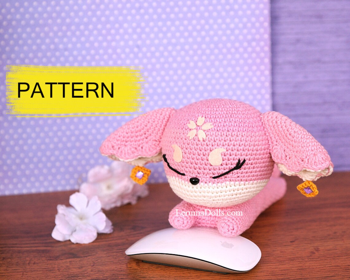 PDF File Yae Miko Fox Form Crochet Pattern Genshin Impact - Etsy