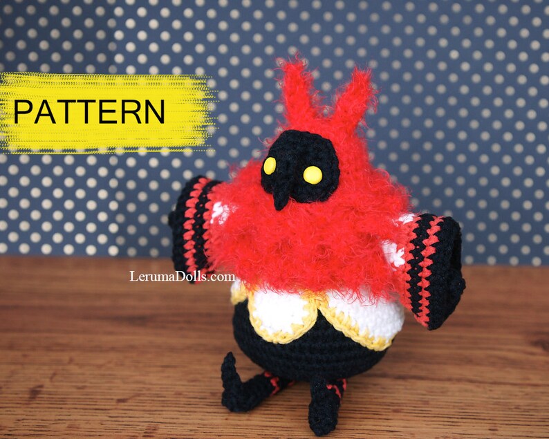 PDF File Pyro Abyss Mage Crochet Pattern Amigurumi Pattern - Etsy