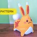 PDF File, Yaoyao Bunny Crochet Pattern, Genshin Impact Crochet Pattern ...