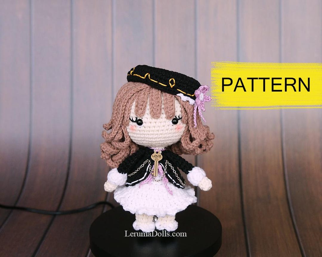 PDF File, Herta Kuru Kuru Crochet Pattern, Honkai Star Rail Crochet ...