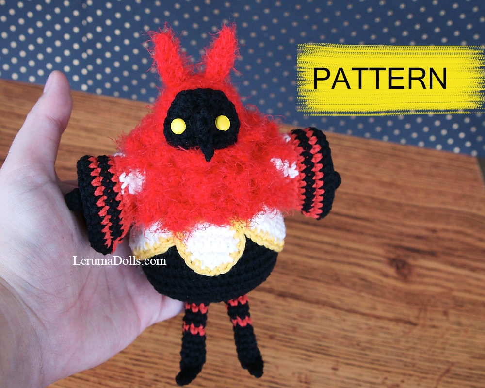 PDF File Pyro Abyss Mage Crochet Pattern Amigurumi Pattern - Etsy