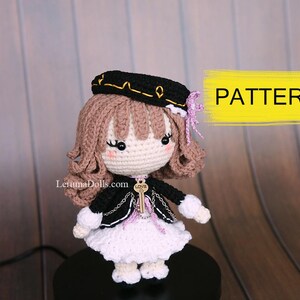 PDF File, Herta Kuru Kuru Crochet Pattern, Honkai Star Rail Crochet ...