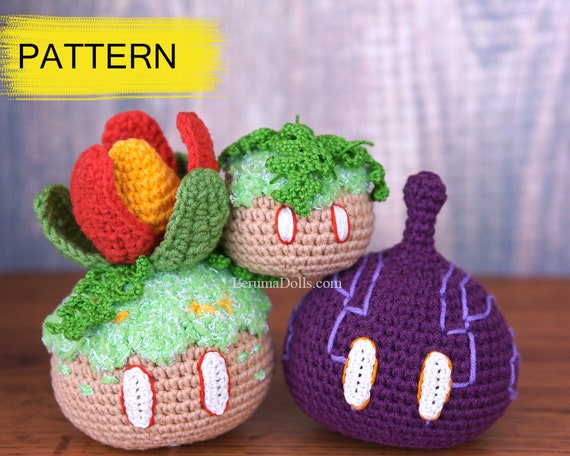 PDF File Slime Crochet Pattern Genshin Impact Crochet - Etsy