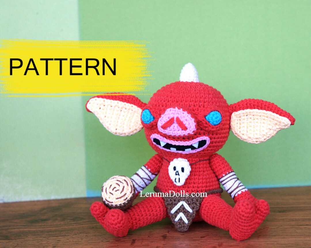 PDF File, Bokoblin Crochet Pattern, Amigurumi Pattern in English - Etsy