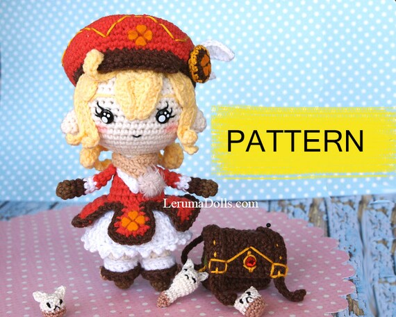 PDF File Klee Crochet Pattern Genshin Impact Crochet - Etsy