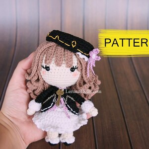 PDF File, Herta Kuru Kuru Crochet Pattern, Honkai Star Rail Crochet ...
