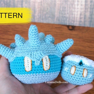 PDF File, Slime Crochet Pattern, Genshin Impact Crochet Pattern, Pyro ...