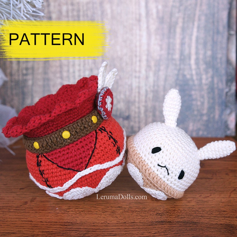 PDF File Klee Bomb Crochet Pattern Genshin Impact Crochet - Etsy