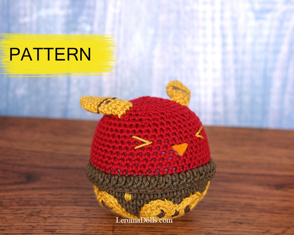 PDF Files Klee Bomb Crochet Pattern Genshin Impact Crochet - Etsy UK