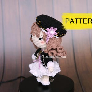 PDF File, Herta Kuru Kuru Crochet Pattern, Honkai Star Rail Crochet ...