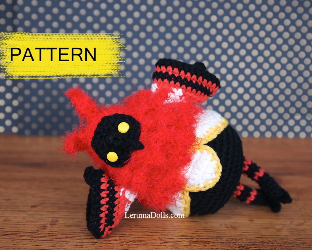PDF File, Pyro Abyss Mage Crochet Pattern, Amigurumi Pattern in English ...