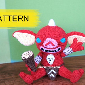 PDF File, Bokoblin Crochet Pattern, Amigurumi Pattern in English - Etsy