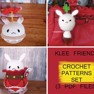 PDF Files, Klee Bomb Crochet Pattern, Genshin Impact Crochet Pattern ...