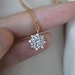 Vachette Clasp Stud Earringfull Set Diamond 925 Silver 14k Filled Gold ...