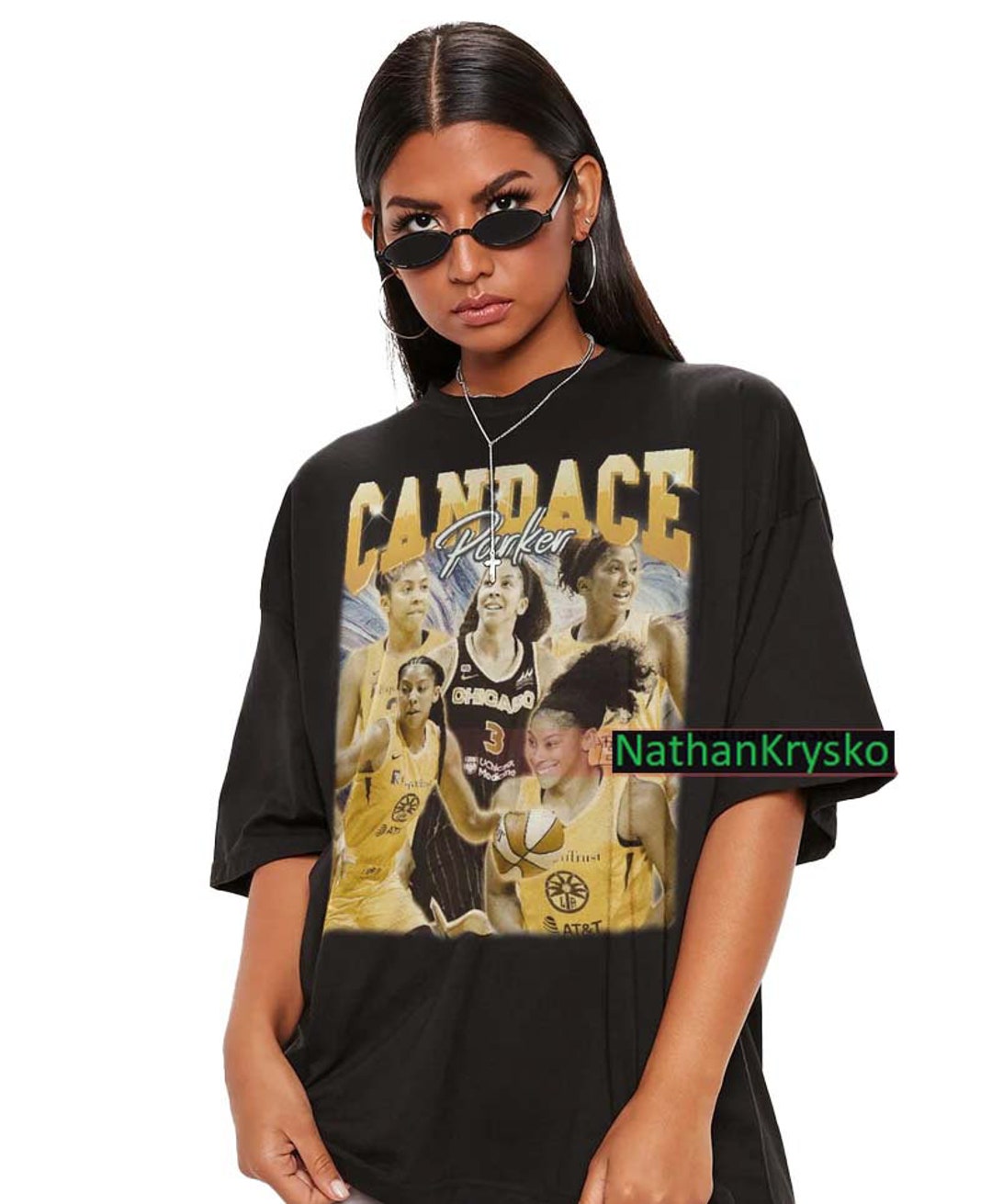 RETRO CANDACE PARKER Shirt, Candace Parker Homage Tshirt, Candace ...