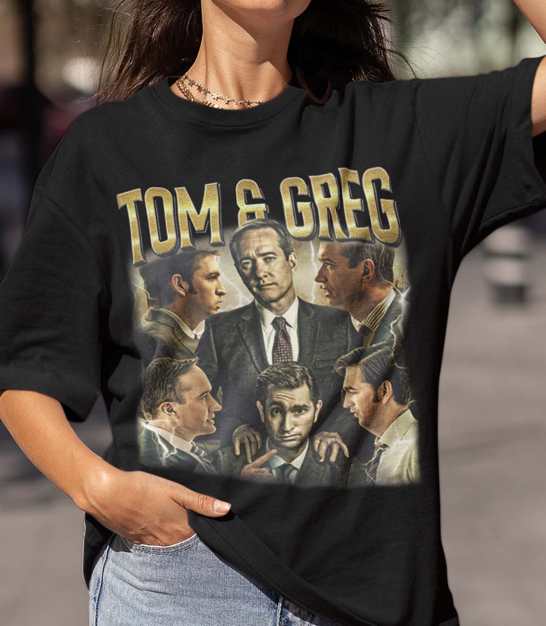 Tom & Greg Succession Vintage T-shirt - Etsy Israel
