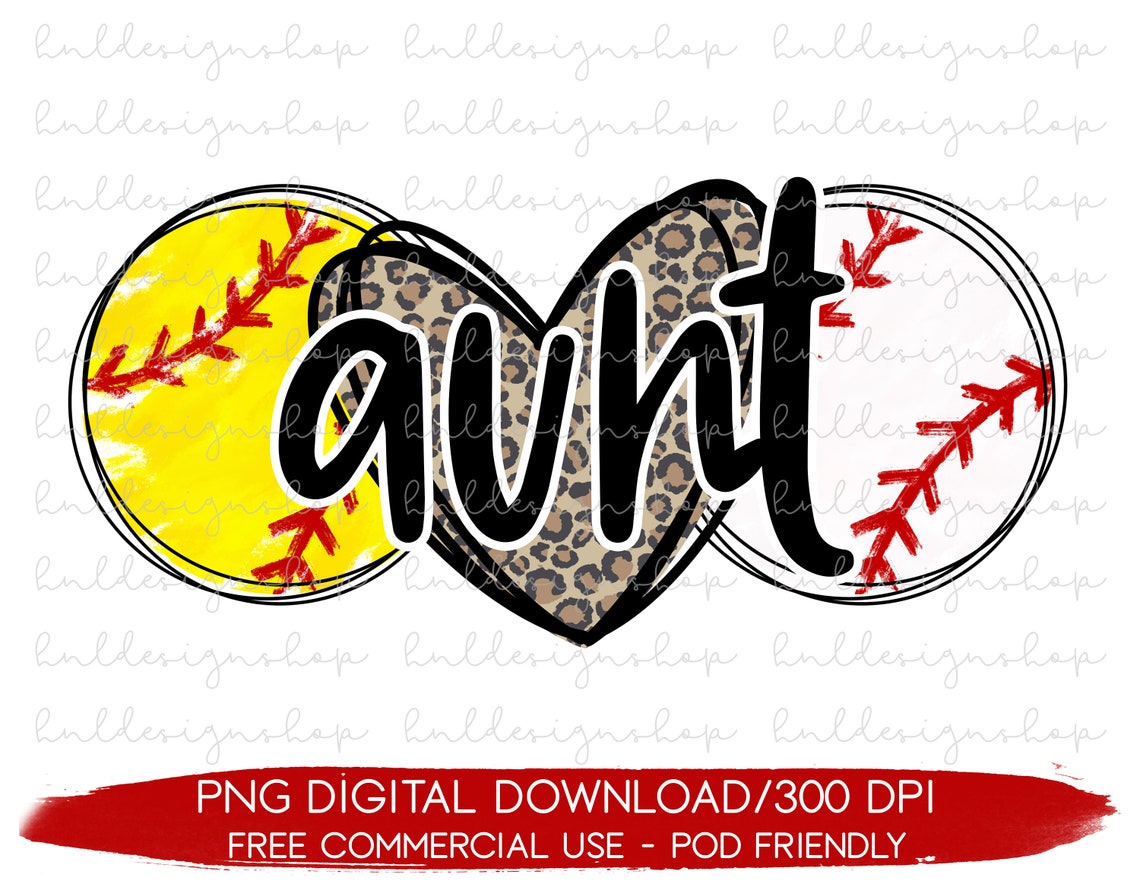 Baseball Aunt Png Softball Aunt Png Aunt of Both Png Aunt - Etsy