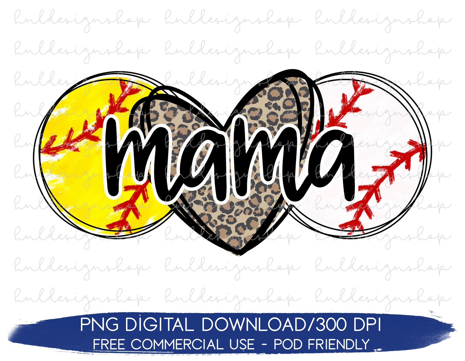 Baseball Mama Png Softball Mom Png Mom of Both Png Sports - Etsy