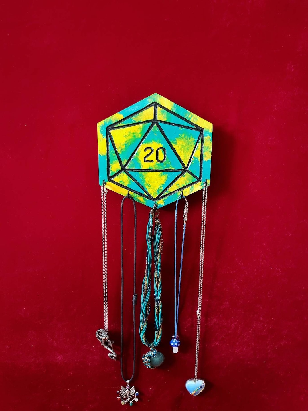 Dnd Wall Art Dnd Gifts for Her Dnd Home Decor D20 Key - Etsy