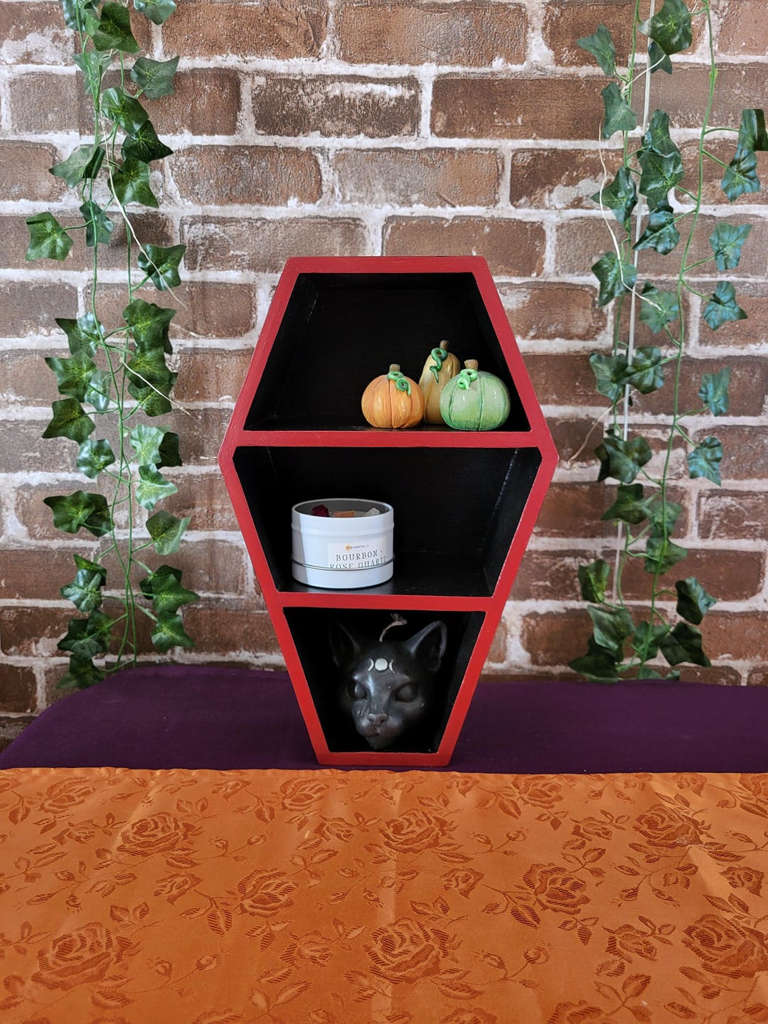 Coffin Shelf, Oddities Display, Spooky Shelf, Macabre Design ...