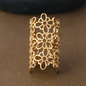 Arthritis Finger Splint for Both PIP & DIP Joints Ring Brass, Brass ...