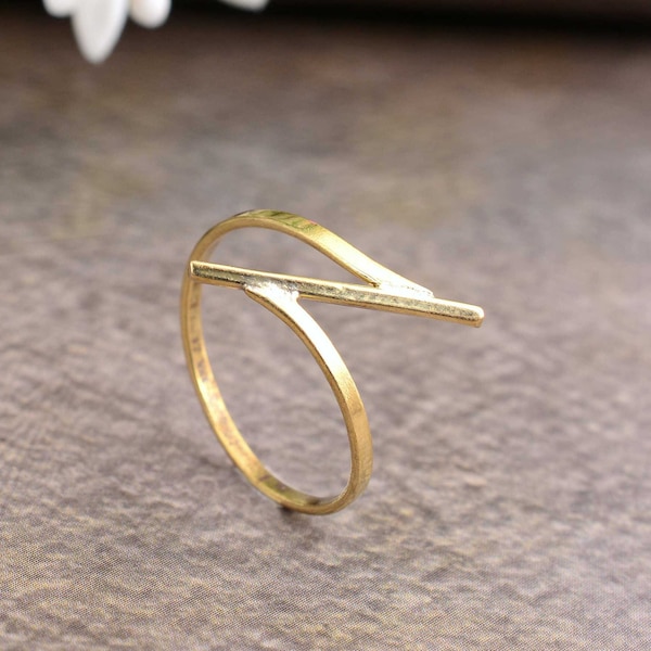 Geometric Ring - Etsy