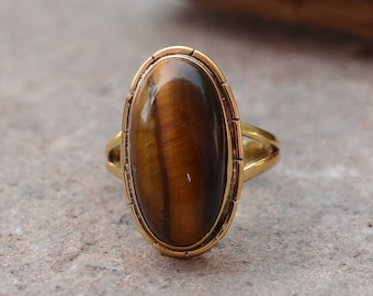 Gold Tiger Eye - Etsy