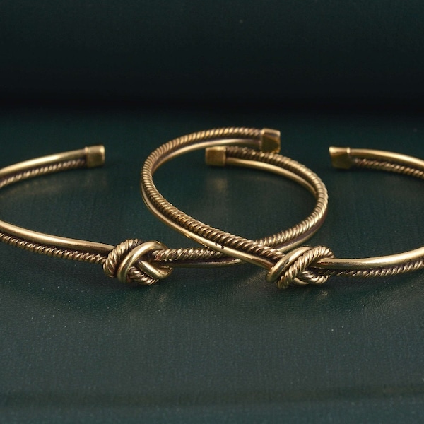 Gold Knot Bracelet - Etsy