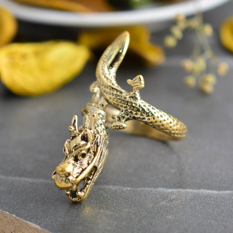 Dragon Ring - Etsy