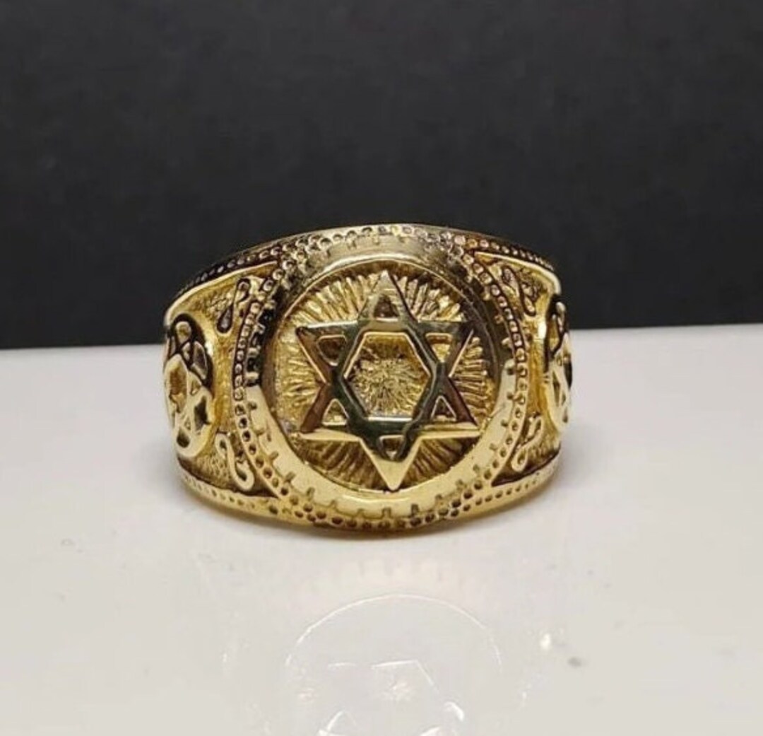 Star of David Ring. Jewish Star Ring. Star Ring Jewelry. Archangels ...
