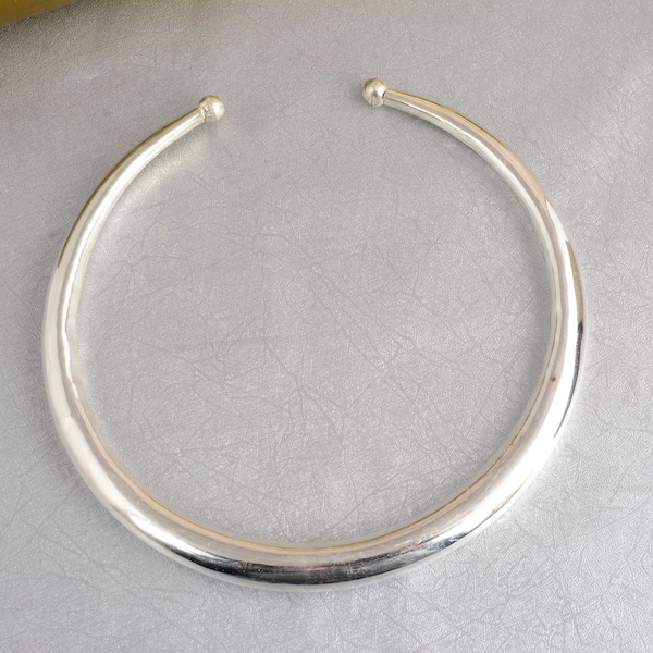 Silver Choker - Etsy