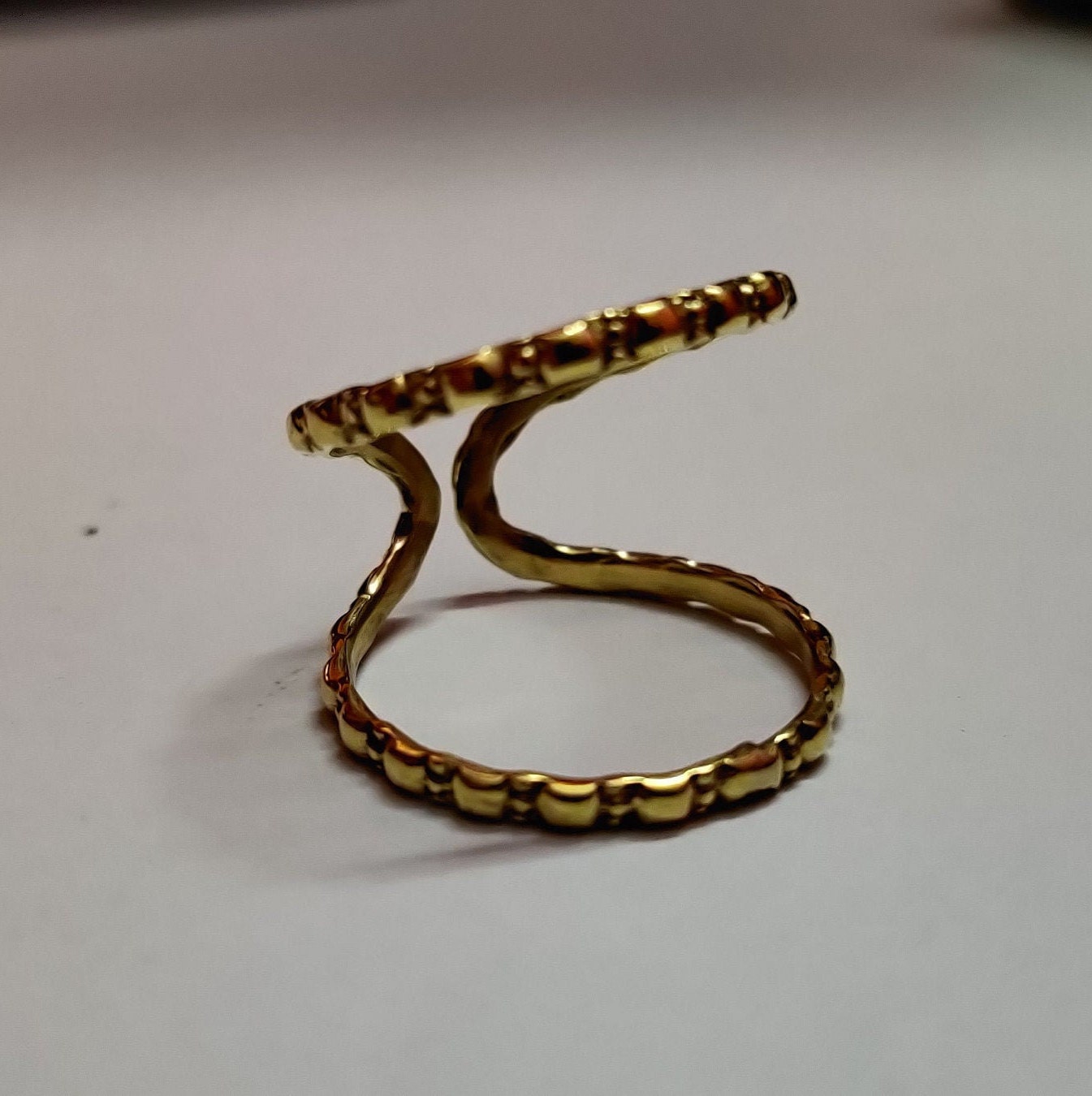 Arthritis Ring Splint Knuckle Ring Thumb Ring Gold & | Etsy