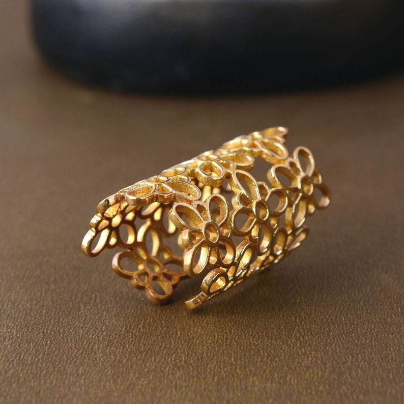 Arthritis Finger Splint for Both PIP & DIP Joints Ring Brass - Etsy