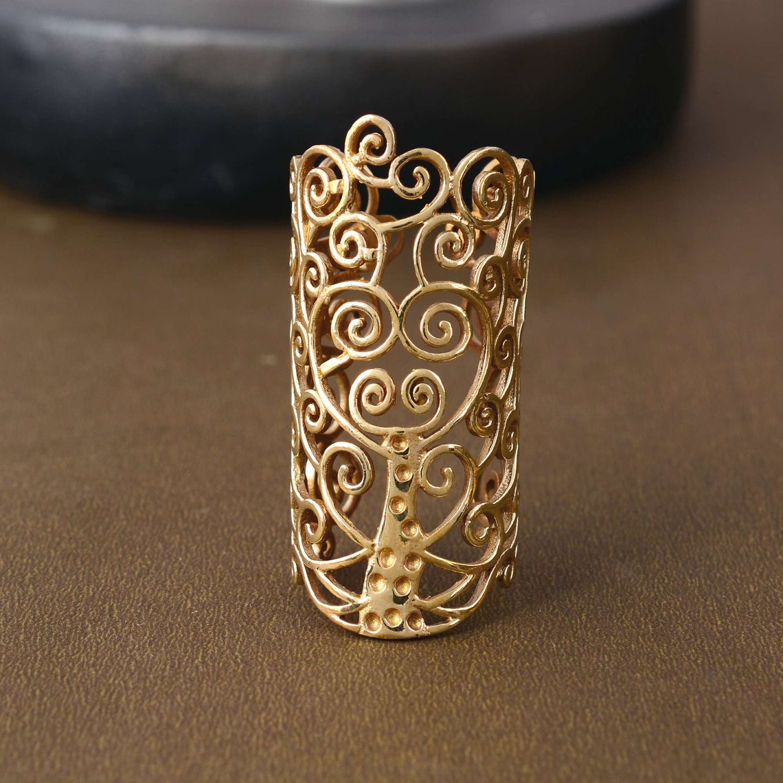 Arthritis Finger Splint for Both PIP & DIP Joints Ring Brass | Etsy